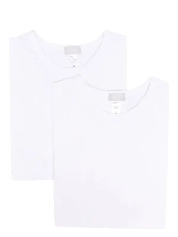 Hanro Logo-patch T-shirt Pack - White