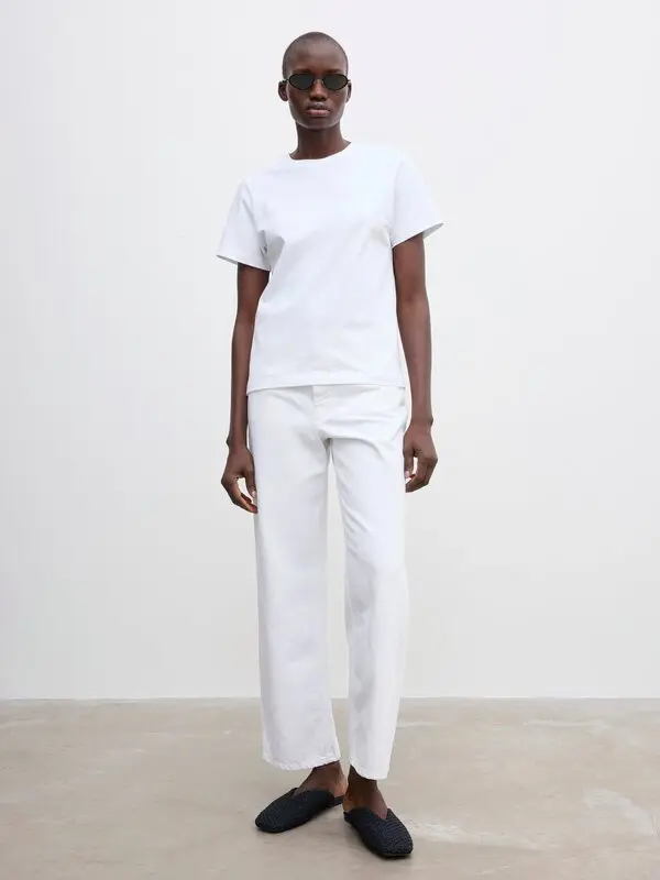 HOUSE OF DAGMAR Cotton T-shirt - White