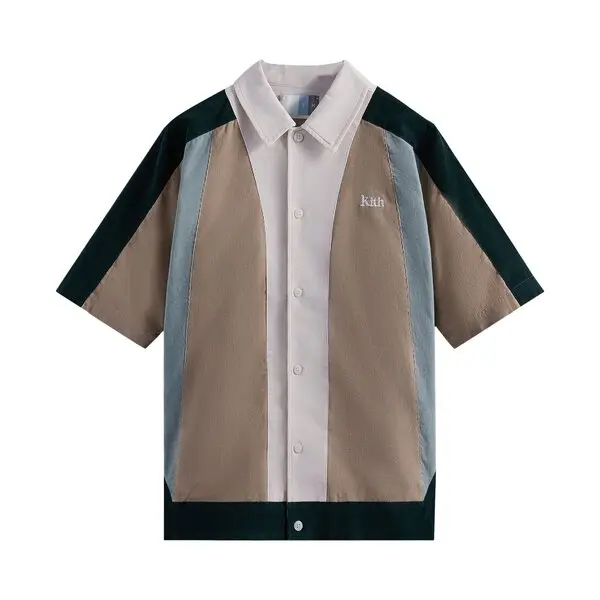 Kith Micro Cord Woodpoint Shirt 'reverie