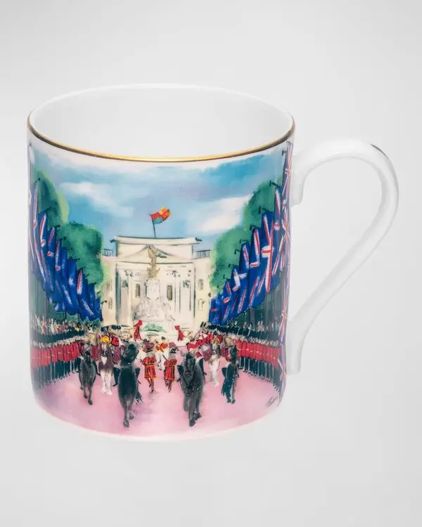 Halcyon Days Trooping The Color Mug Pair