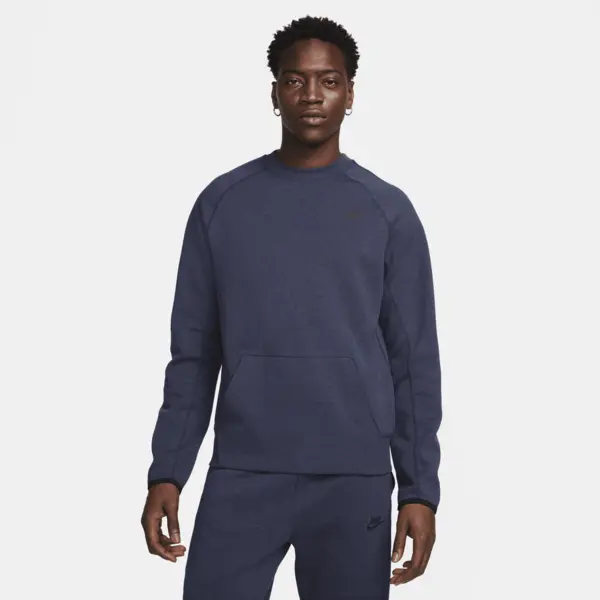 Nike Sportswear Tech Fleece Og Crew-Neck Sweatshirt In Blue - 16% Off ...