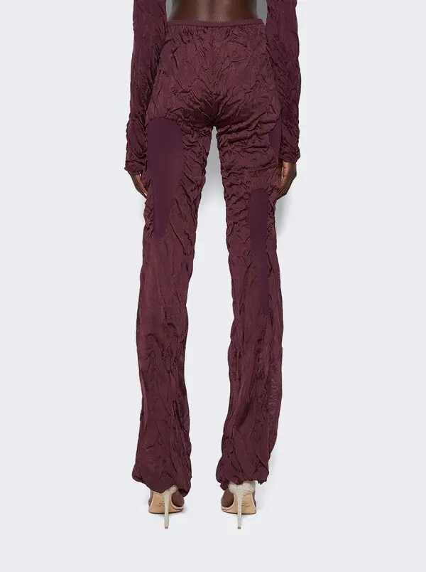 Di Petsa Wet Look Trousers In Purple - 60% Off | Editorialist
