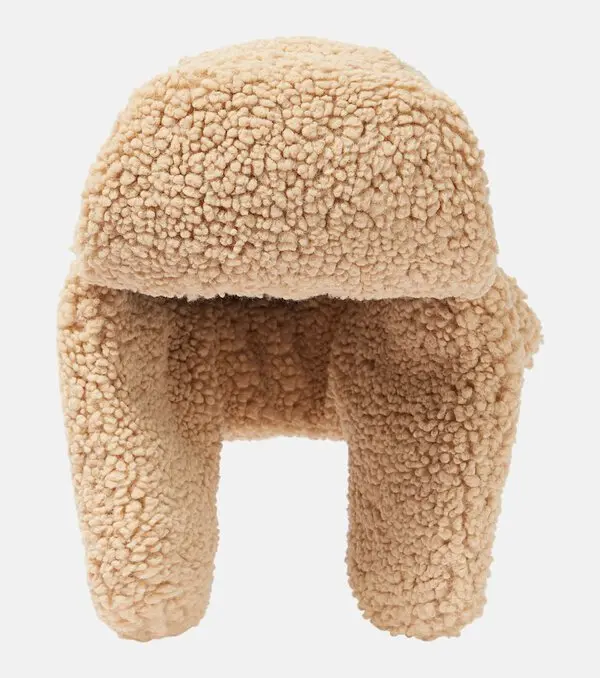 Ruslan Baginskiy Faux Shearling Trapper Hat