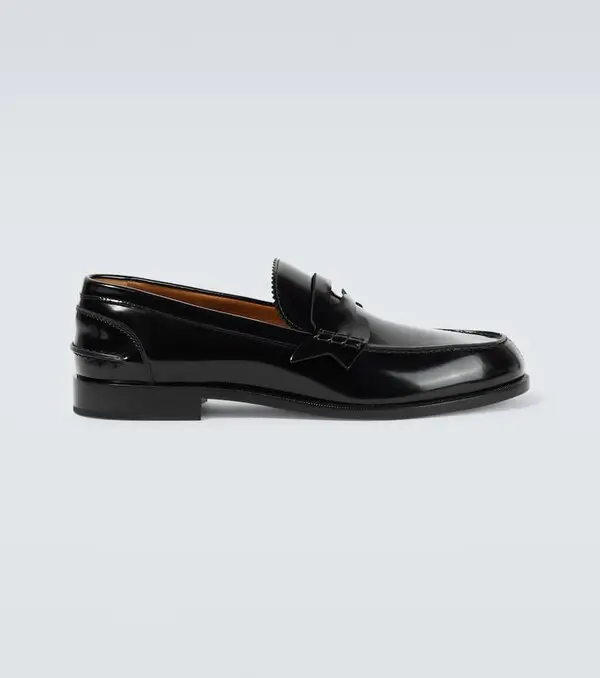 CHRISTIAN LOUBOUTIN Penny Loafers - Black