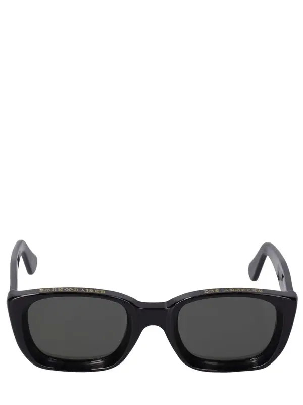 RETROSUPERFUTURE Lira Black Born X Raised Sunglasses - Black,smoke ...