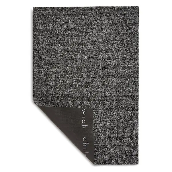 CHILEWICH Heathered Shag Big Mat, 36 X 60 - Gray