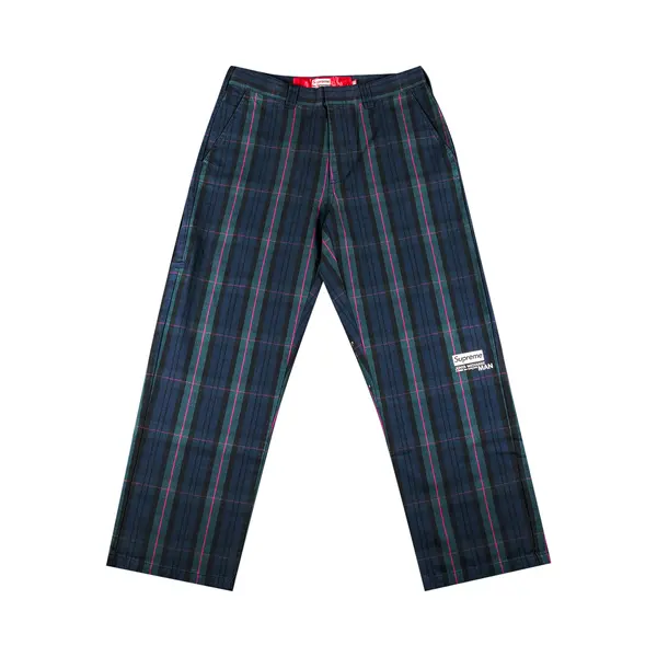 Supreme X Junya Watanabe Plaid Work Pant