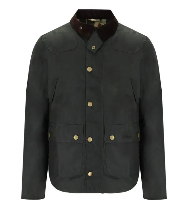Barbour Reelin Wax Jacket - Green