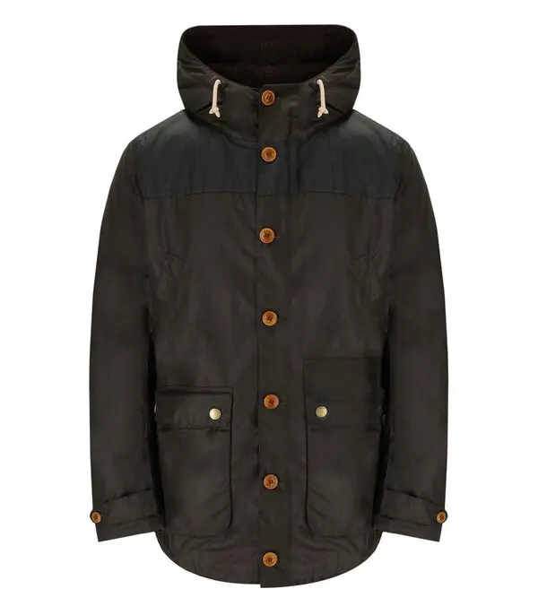 Game Waxed Parka Olive Barbour Game Parka Jacket Navy Discount