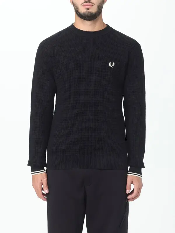 Fred Perry Sweater - Black