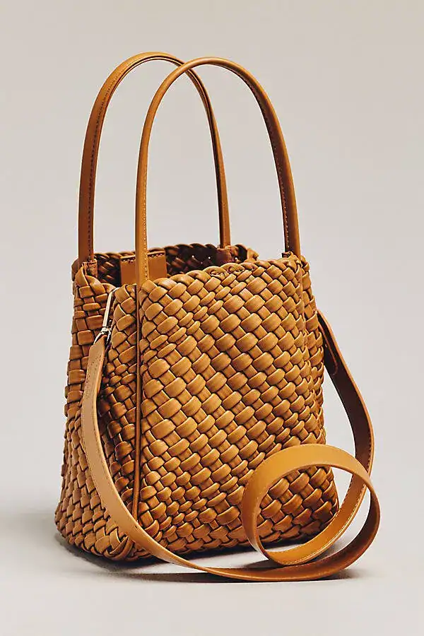 Hollace Woven Mini Tote