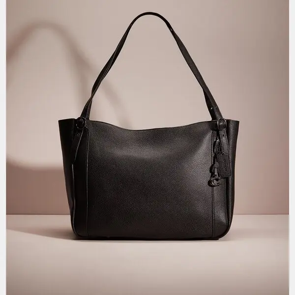 Coach Alana Tote - Pewter/black