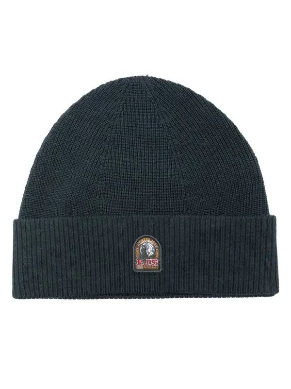 PARAJUMPERS Ribbed-knit Beanie - Blue
