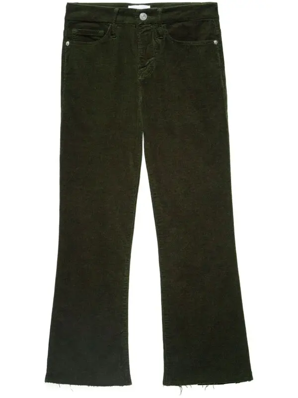 FRAME Le Crop Flared Jeans