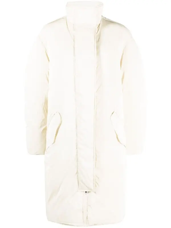 MARANT ETOILE Debby Padded Coat - Neutrals