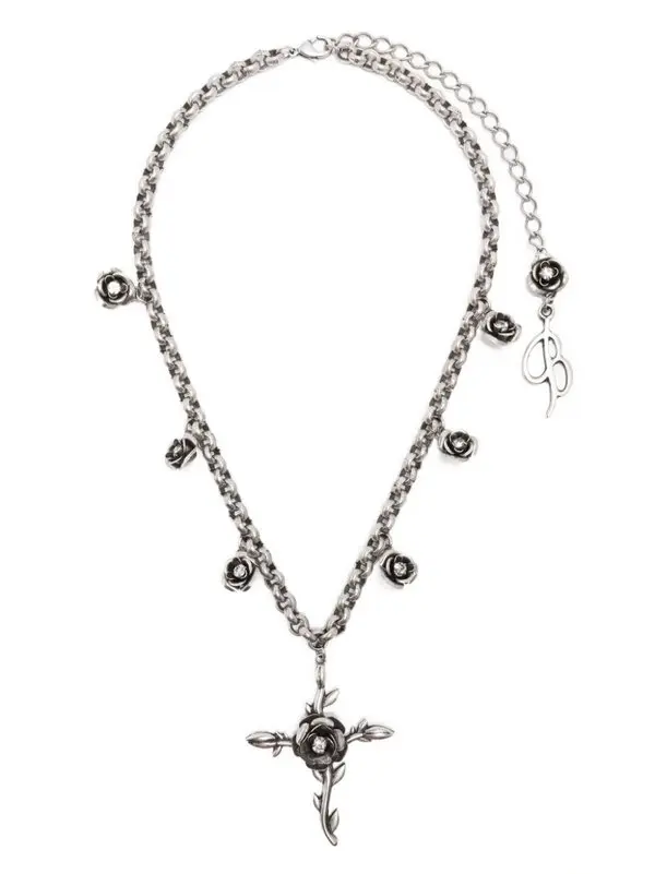 Blumarine Flower Detailing Necklace