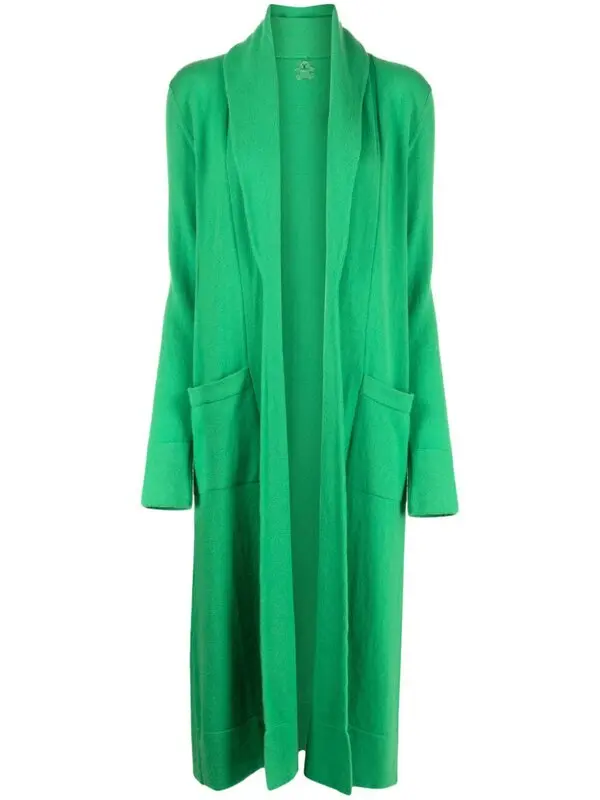 TEDDY CASHMERE Venezia Open-front Cashmere Cardigan - Green