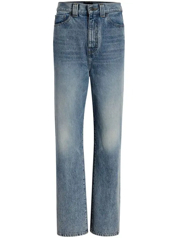 Khaite Albi High-rise Tapered Jeans