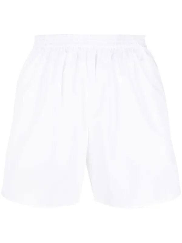 THE ROW Gunther Cotton Shorts