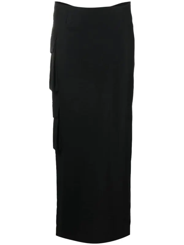 AYA MUSE Stok Cargo-pocket Maxi Skirt