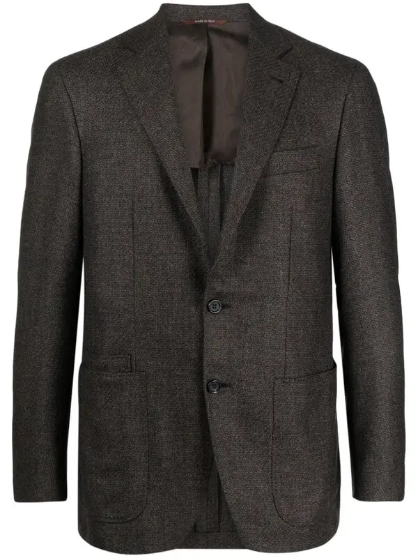 Canali Single-breasted Wool Blazer