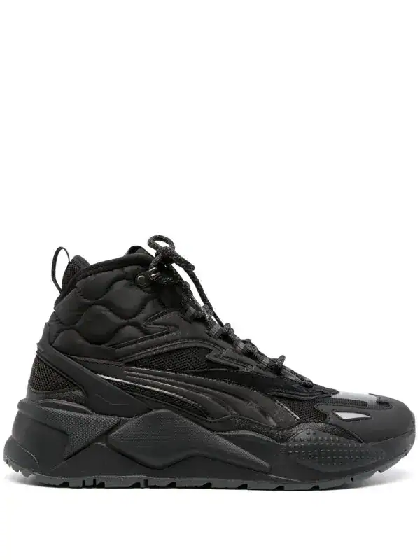 PUMA Rs-x High-top Sneakers - Black | Editorialist