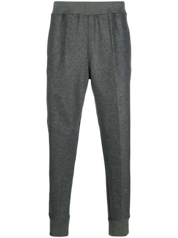 JIL SANDER Elasticated-waistband Wool Track Pants
