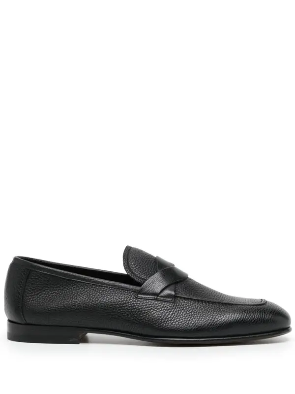 TOM FORD Sean Twist-detail Leather Loafers
