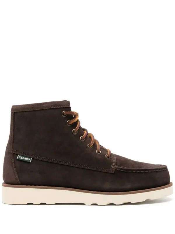 SEBAGO Lace-up Ankle Boots - Brown