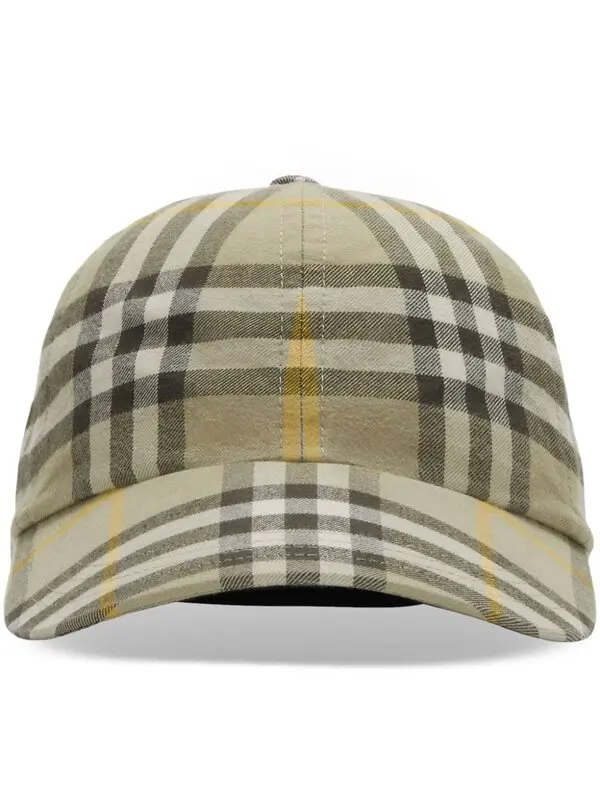 Burberry Check-print Baseball Cap