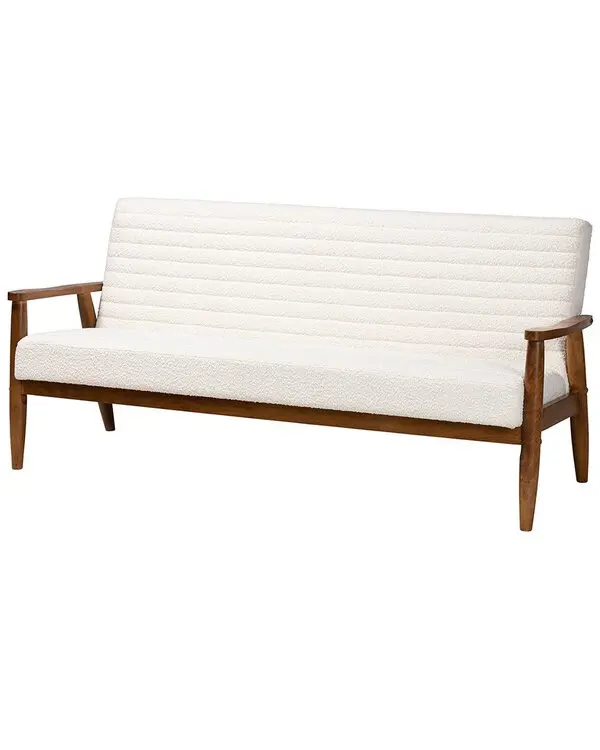 Buy BAXTON STUDIO Stratton Mid-century Modern Boucle Sofa - Nocolor At ...