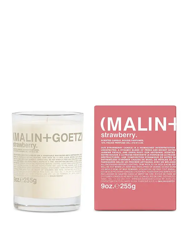 MALIN+GOETZ Strawberry Candle 9 Oz
