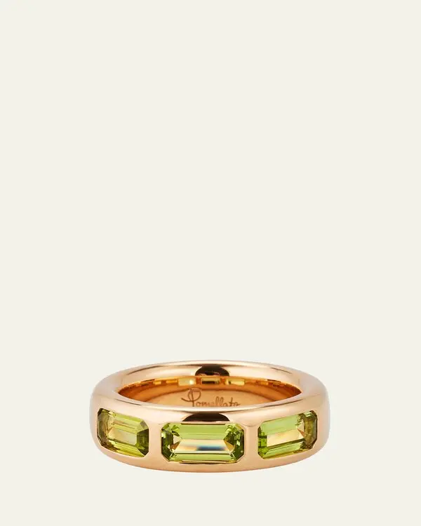 Pomellato 18k Rose Gold Iconica Ring With - Two Tone Gold