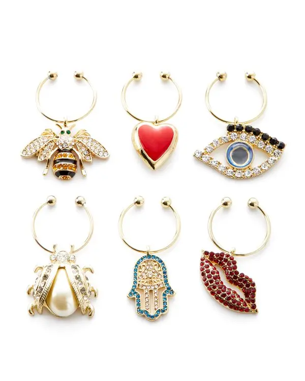 JOANNA BUCHANAN Lucky Charm Wine Charms