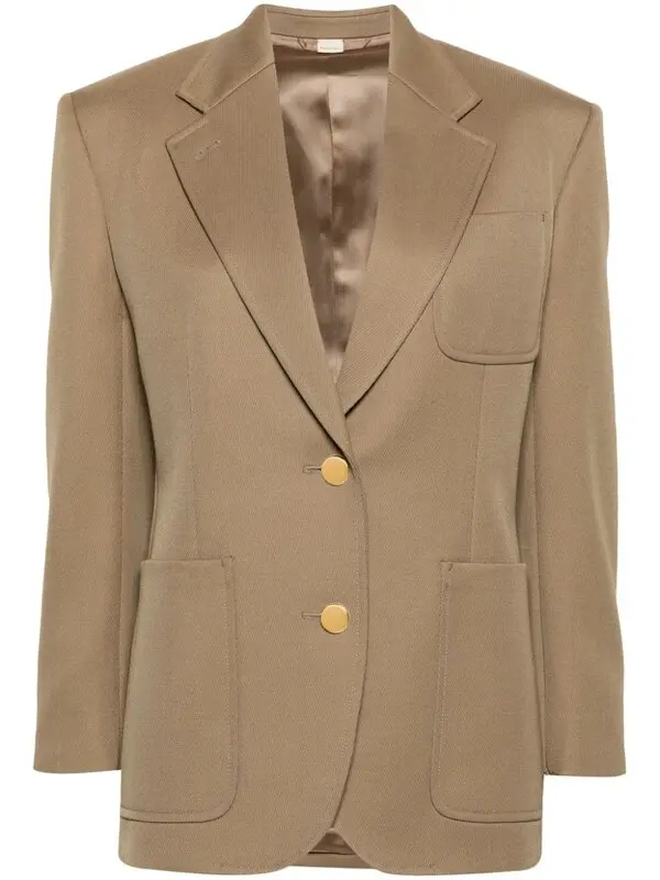 Gucci Horsebit-detail Single-breasted Blazer