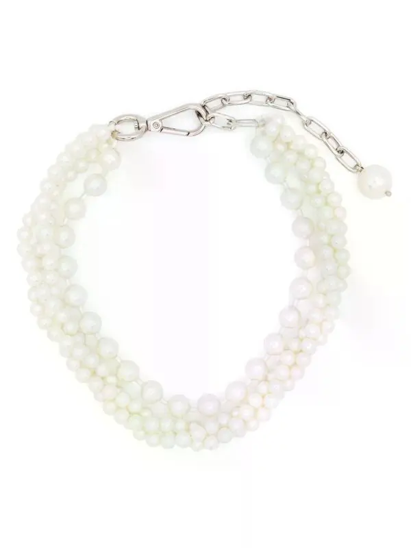 Simone Rocha Layered Chunky Pearl Necklace
