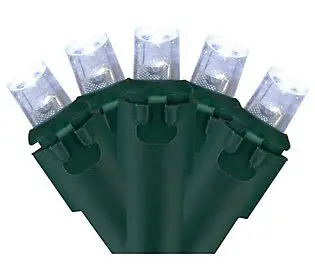 NORTHLIGHT 100ct 33' White Led Wide Angle Chris Mas Lights