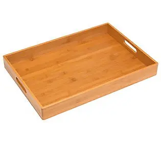 LIPPER Solid Bamboo Serving Tray