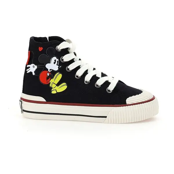 Buy Master Of Arts Mickey High Top Sneakers - Black At 26% Off ...