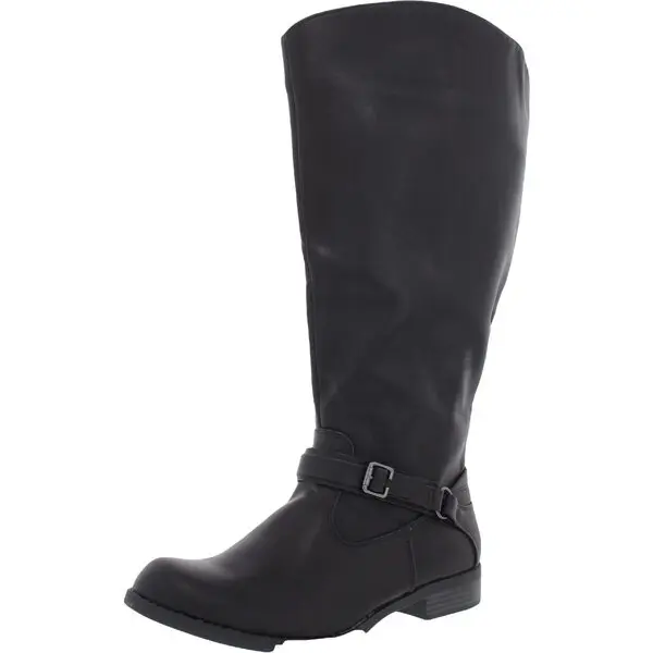 Buy EASY WORKS BY EASY STREET Quinn Faux Leather Tall Kneehigh Boots