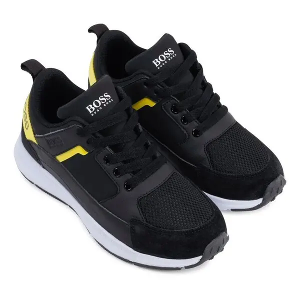 Buy Hugo Boss Logo Shoes - Black At 58% Off | Editorialist