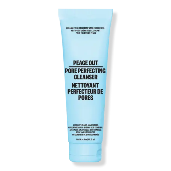 PEACE OUT Creamy Gentle Exfoliating Pore Perfecting Cleanser