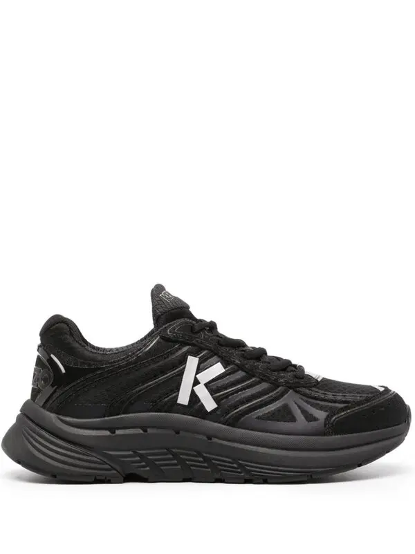 Kenzo Tech Runner Sneakers - Black
