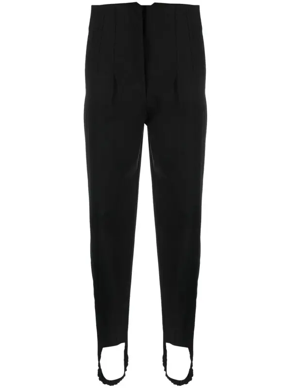Giuseppe Di Morabito High-waisted Wool-blend Leggings - Black