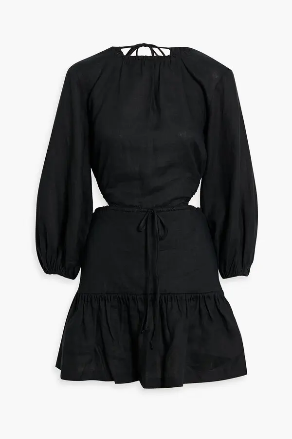 cotton a line dress for women The Organic Cotton Waisted Dress