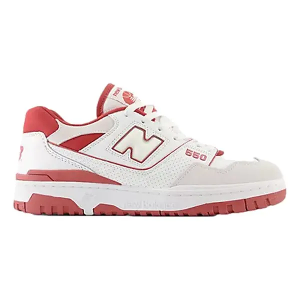 Buy NEW BALANCE 550 /red Bb550stf - White At 67% Off | Editorialist