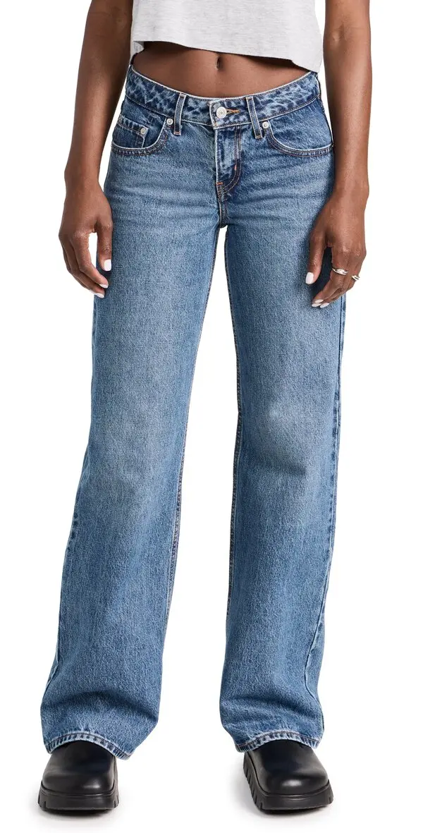 LEVI'S Low Loose Full Length Jeans
