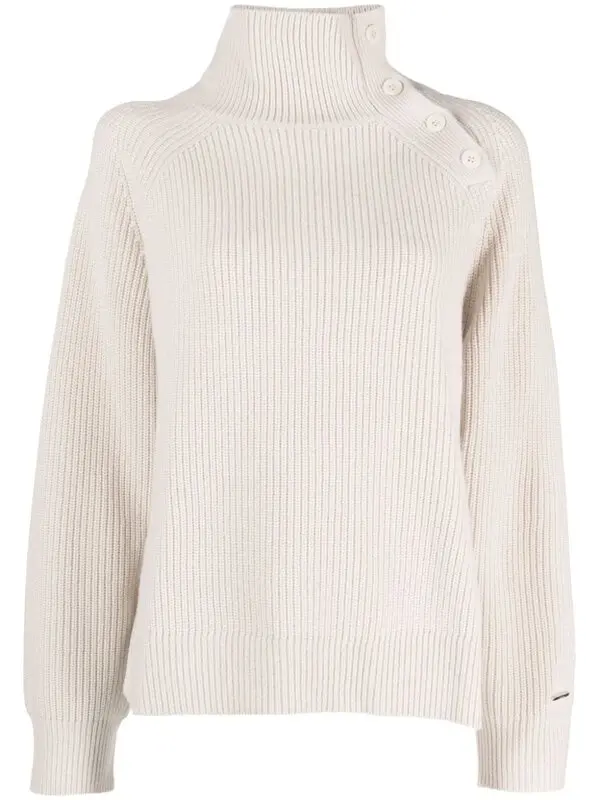 Calvin Klein Ribbed-knit Wool Jumper