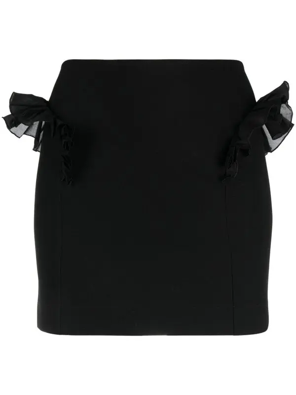 NENSI DOJAKA Ruffle-trim Miniskirt
