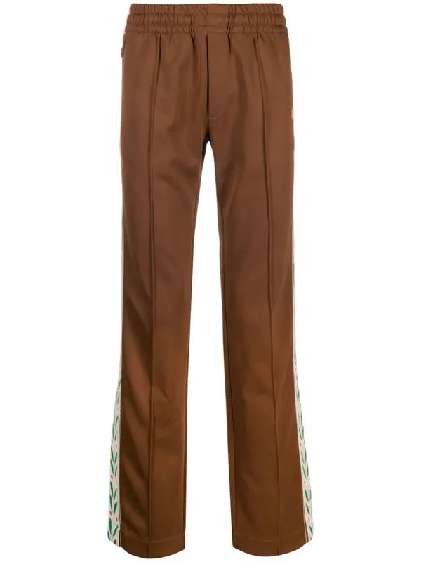 Casablanca Logo-patch Straight Track Pants